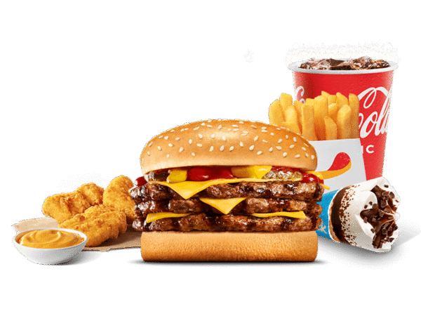 Cheeseburger Super Stunner...6.50 – 7.65AU$ - Hungry Jack's Menu